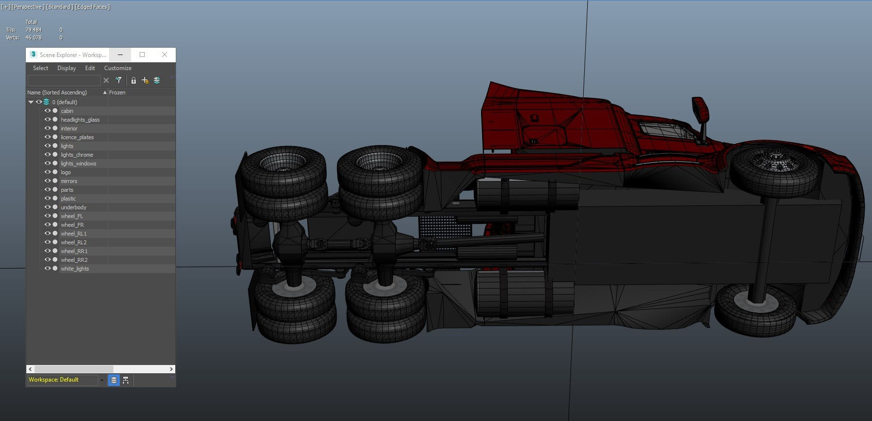 Peterbilt 579 Truck - 3D Model by Veaceslav Condraciuc