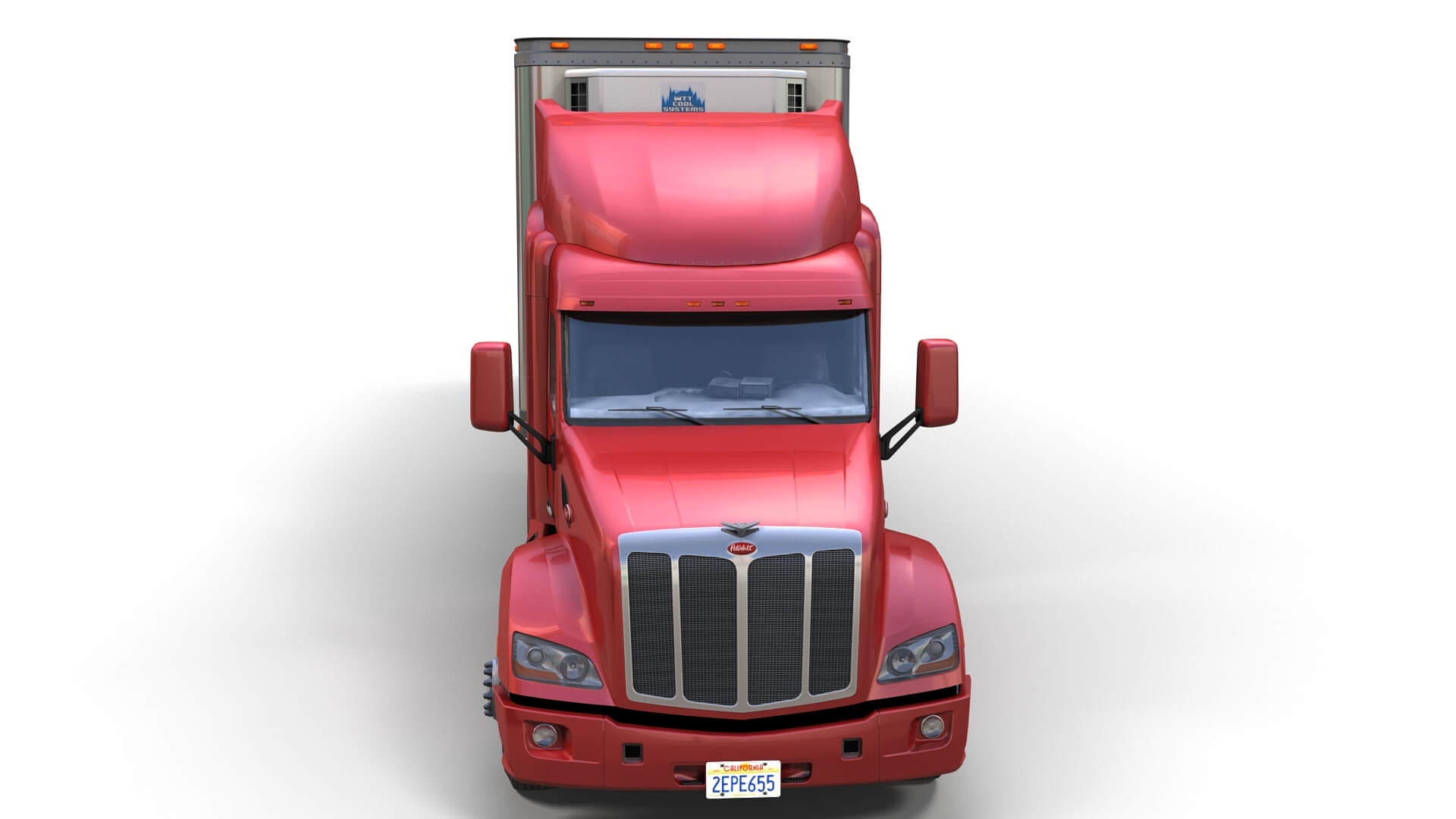 Peterbilt Refrigerated Trailer - 3D Model by Veaceslav Condraciuc
