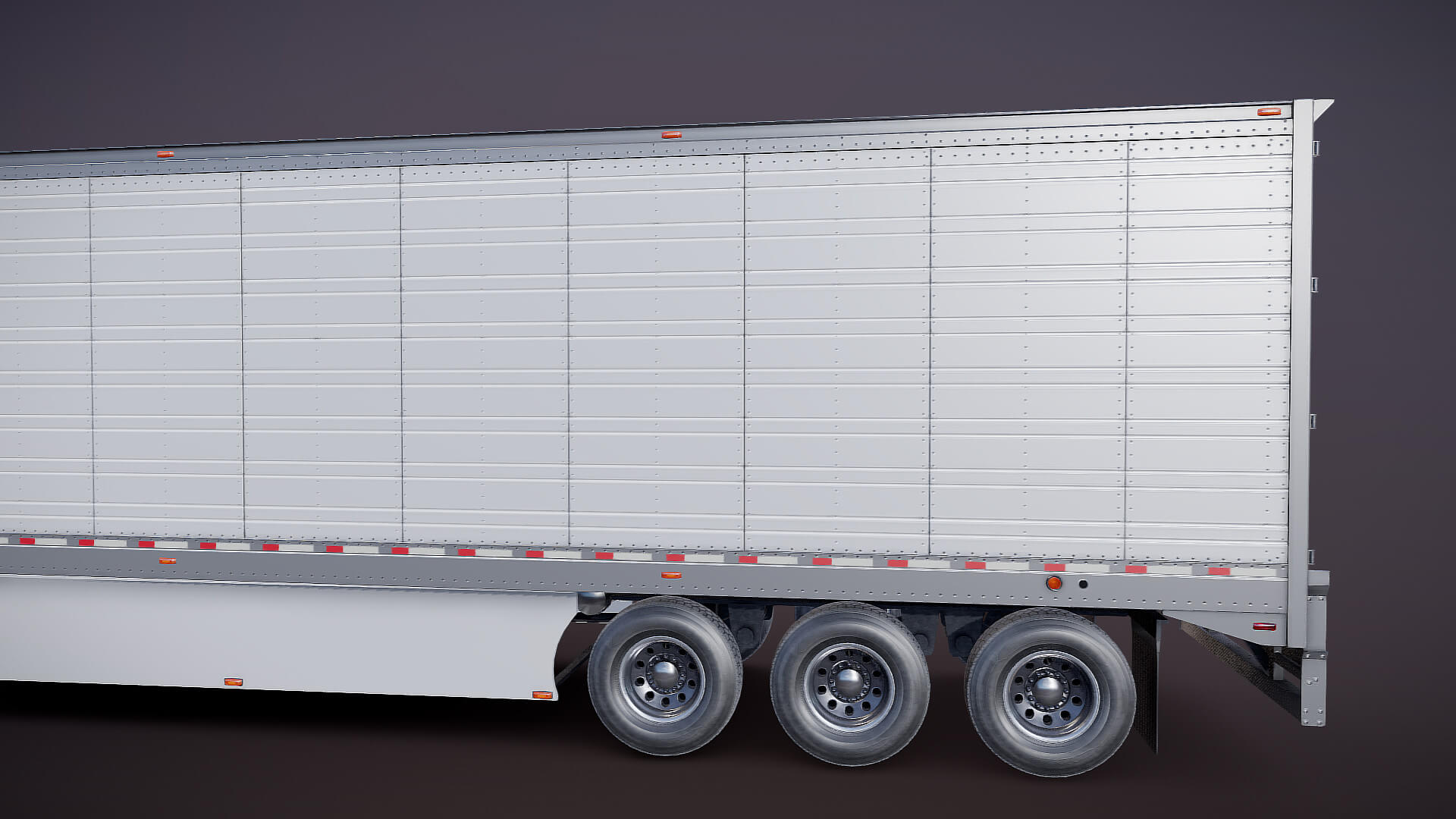 Peterbilt Refrigerated Trailer - 3D Model by Veaceslav Condraciuc