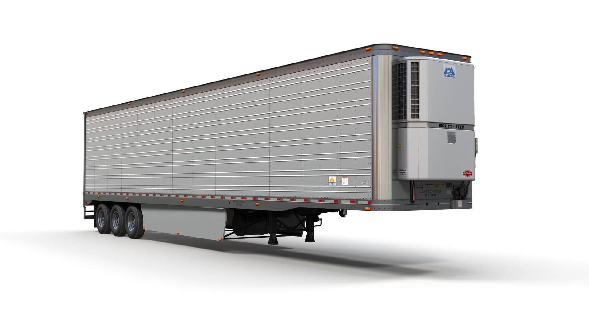 Refrigerated Trailer - 3D Model by Veaceslav Condraciuc