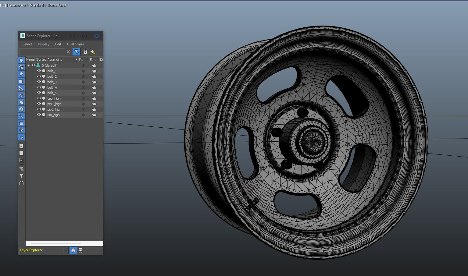 Slot Mag Rim - 3D Model by Veaceslav Condraciuc