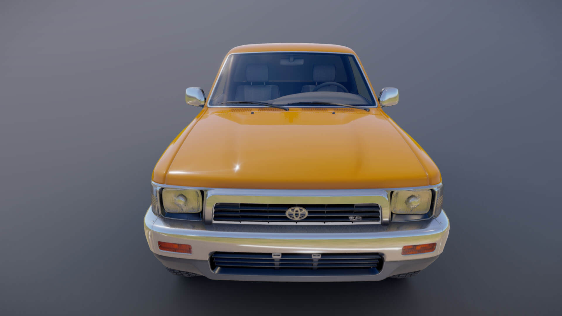 Toyota Hilux Pickup - 3D Model by Veaceslav Condraciuc