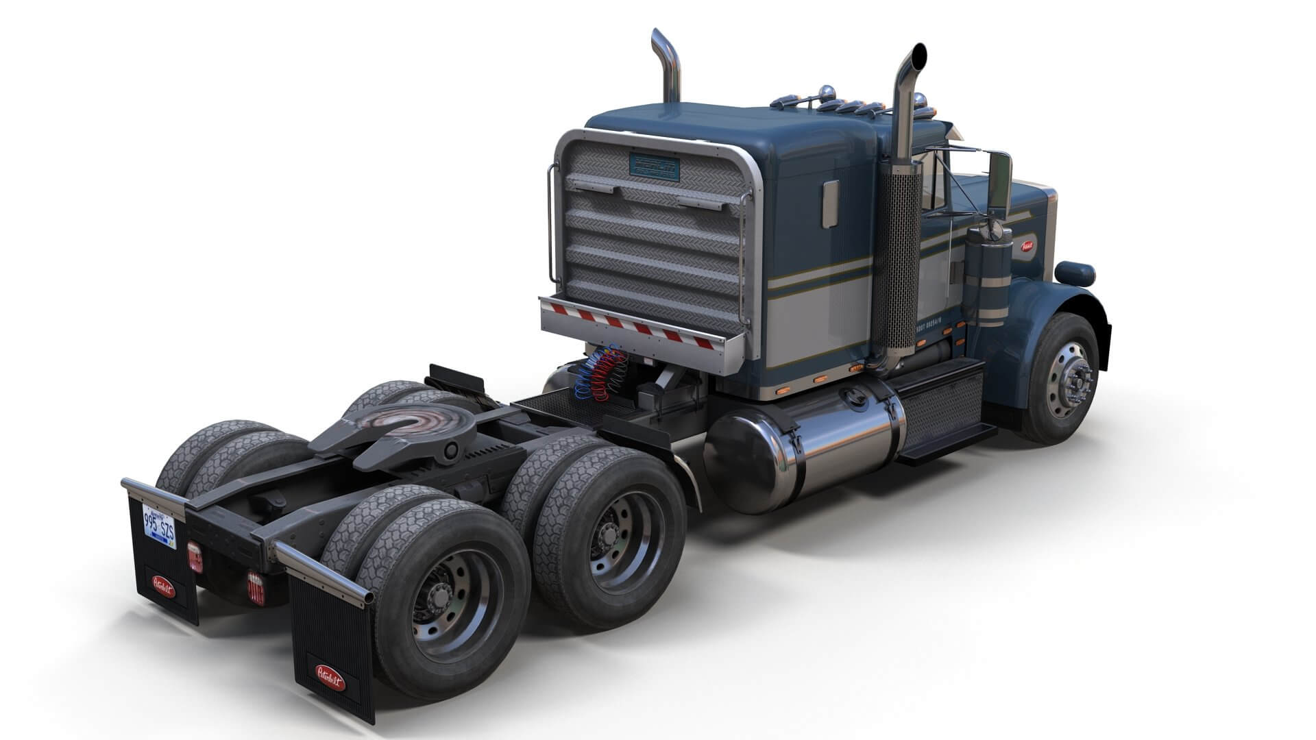Vintage Peterbilt Truck - 3D Model by Veaceslav Condraciuc