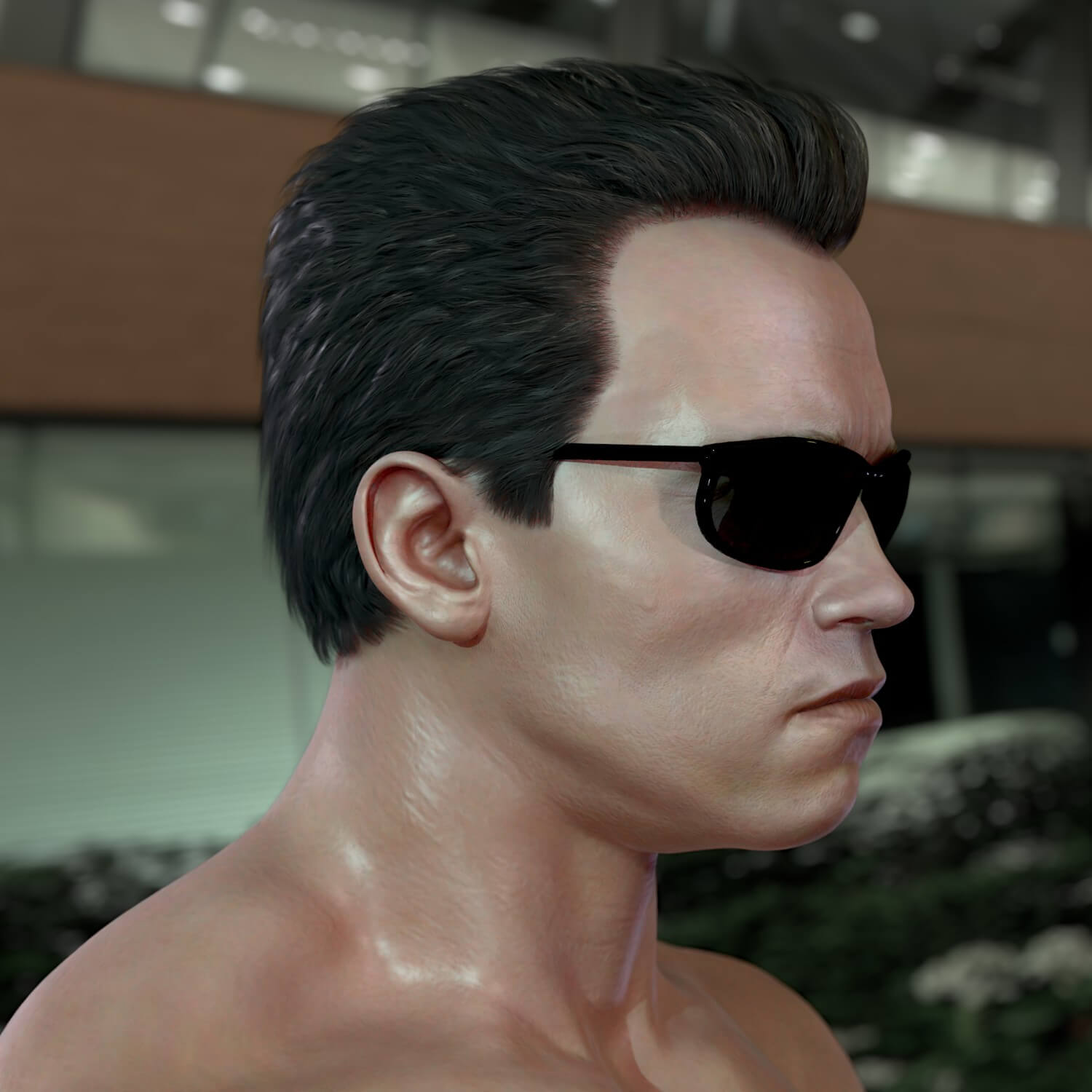 Arnold Schwarzenegger Body - 3D Model by vefilanna