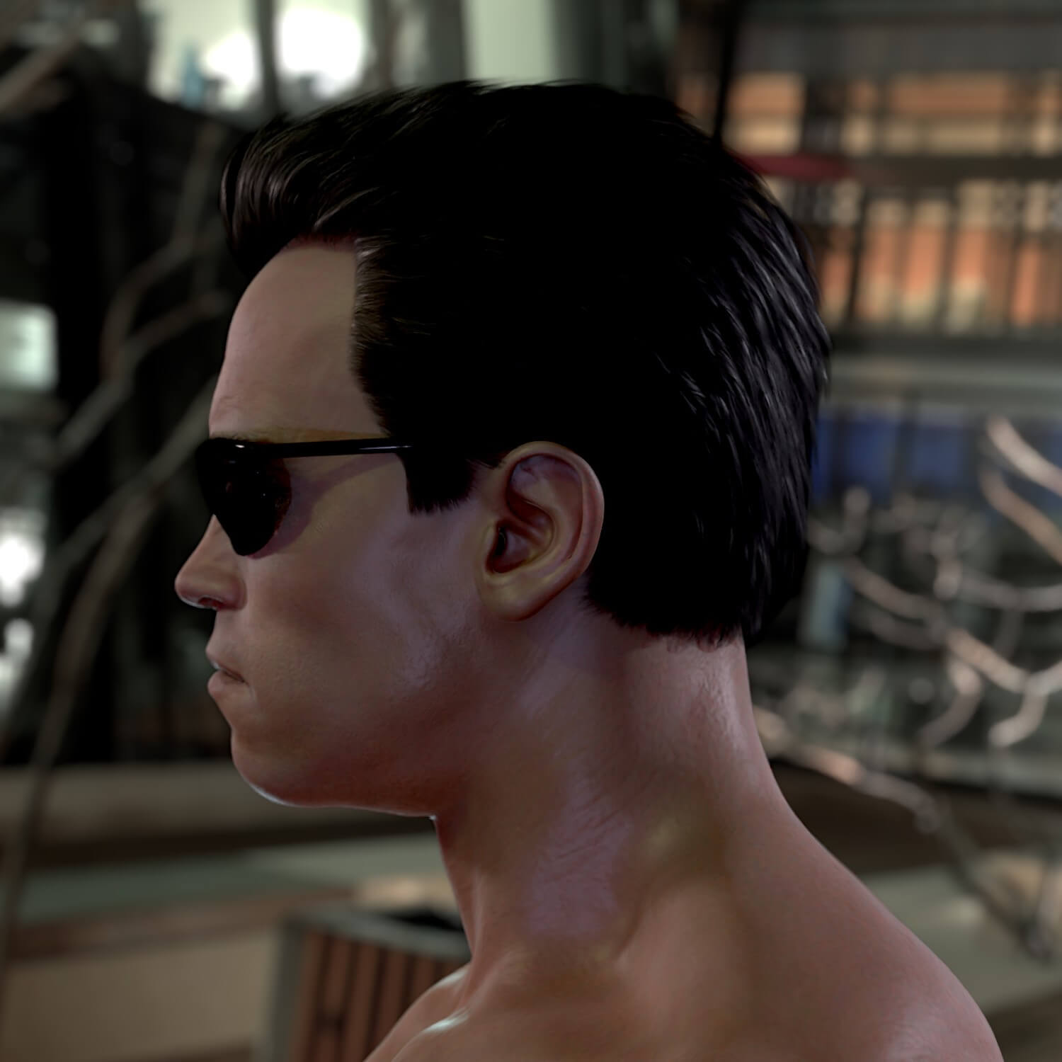 Arnold Schwarzenegger Body - 3D Model by vefilanna