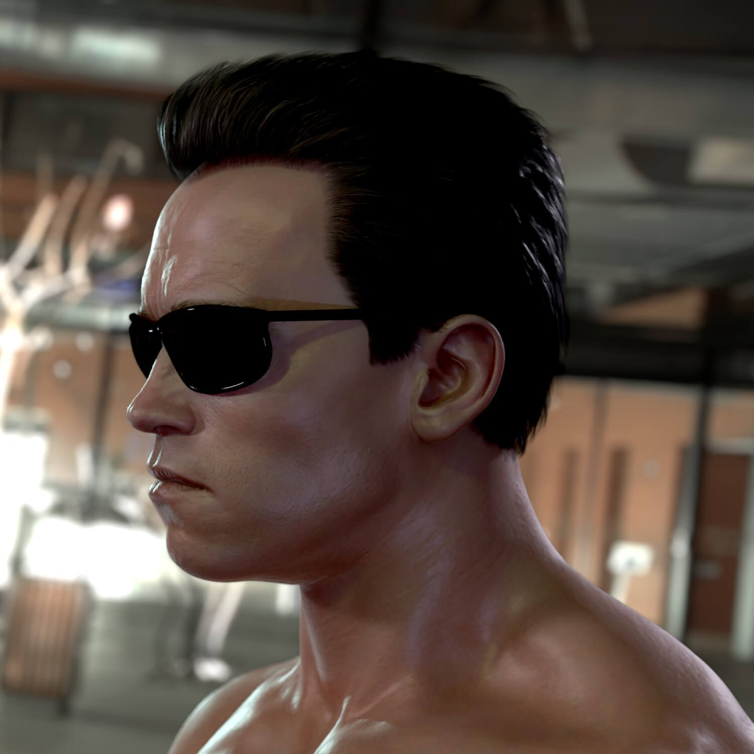 Arnold Schwarzenegger Body - 3D Model by vefilanna