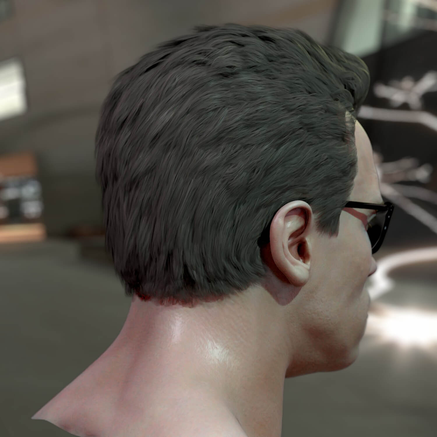 3D Model Arnold Schwarzenegger Head by vefilanna
