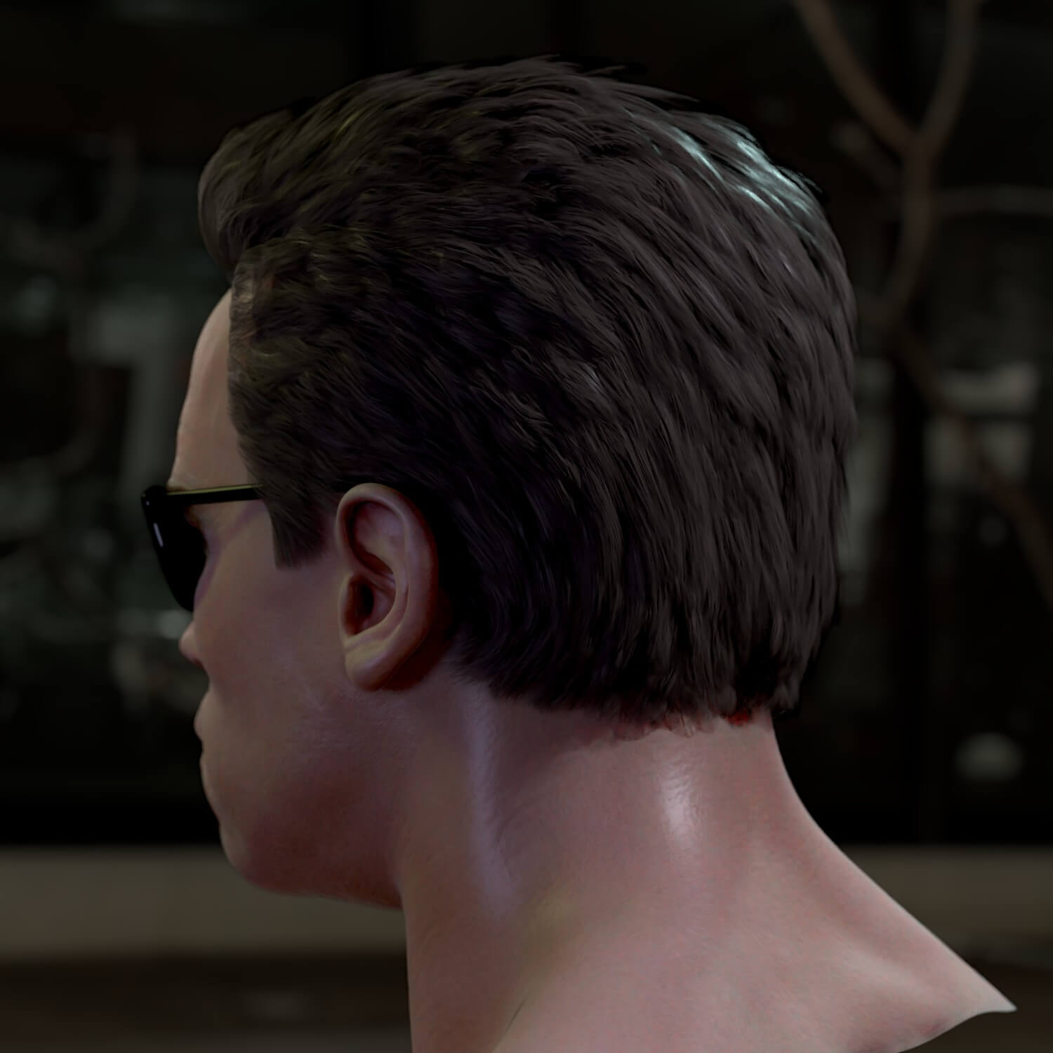 3D Model Arnold Schwarzenegger Head by vefilanna