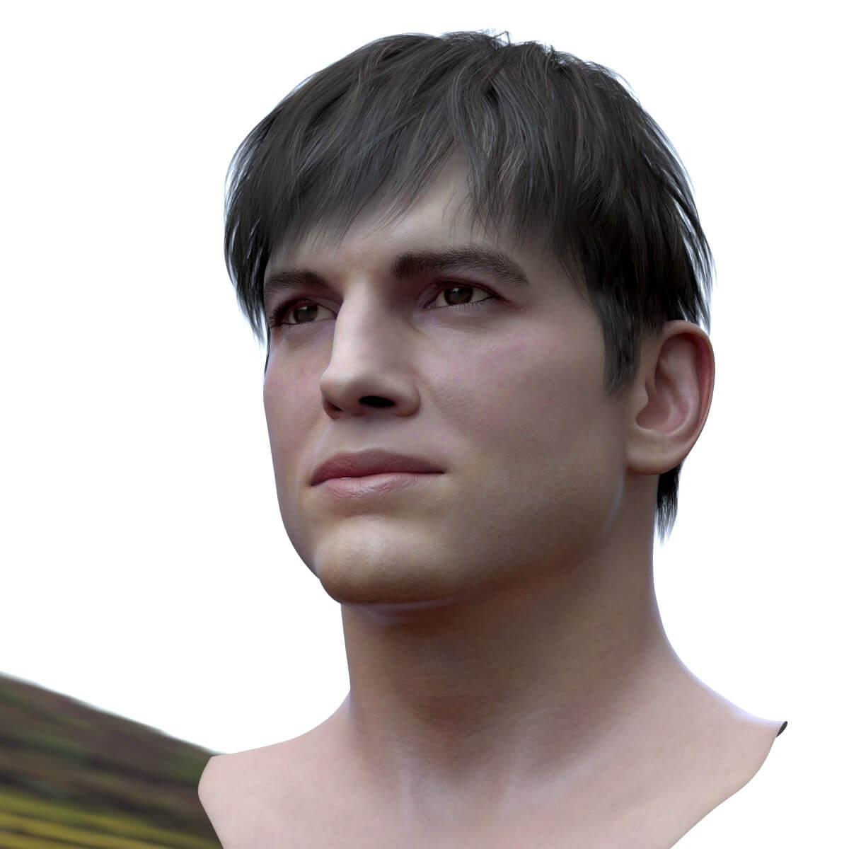 Ashton Kutcher Head - 3D Model by vefilanna