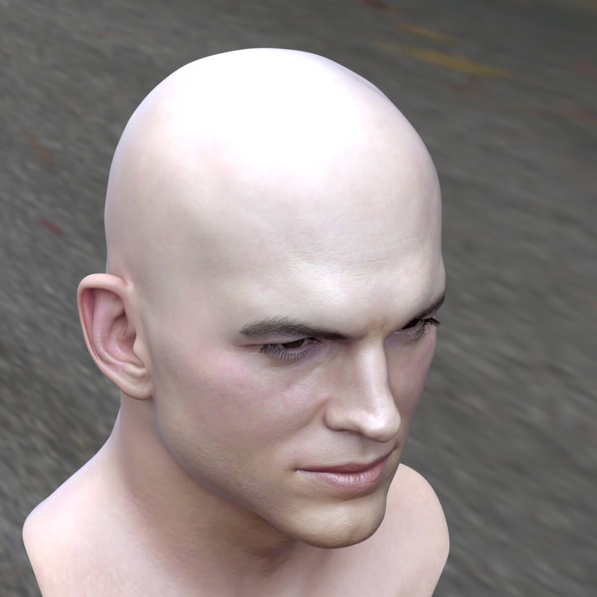 Ashton Kutcher Head - 3D Model by vefilanna