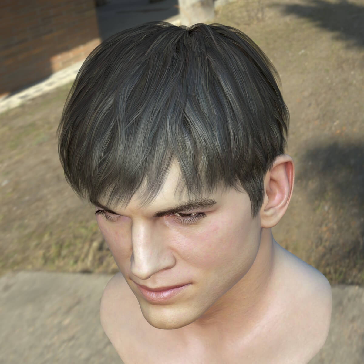 Ashton Kutcher Head - 3D Model by vefilanna