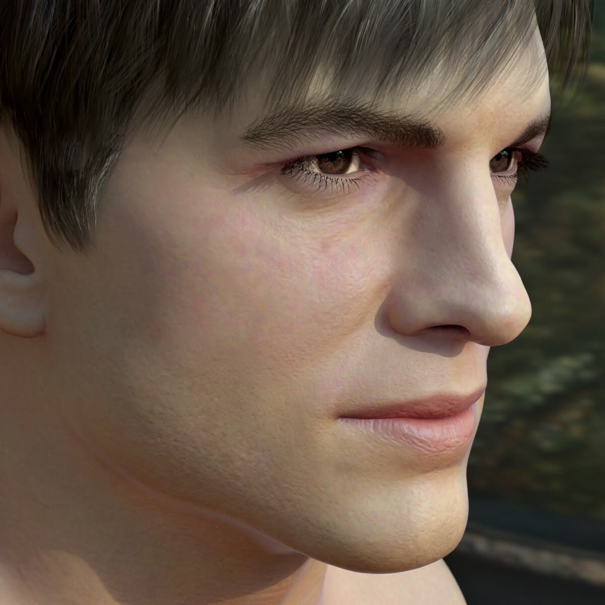 Ashton Kutcher Head - 3D Model by vefilanna