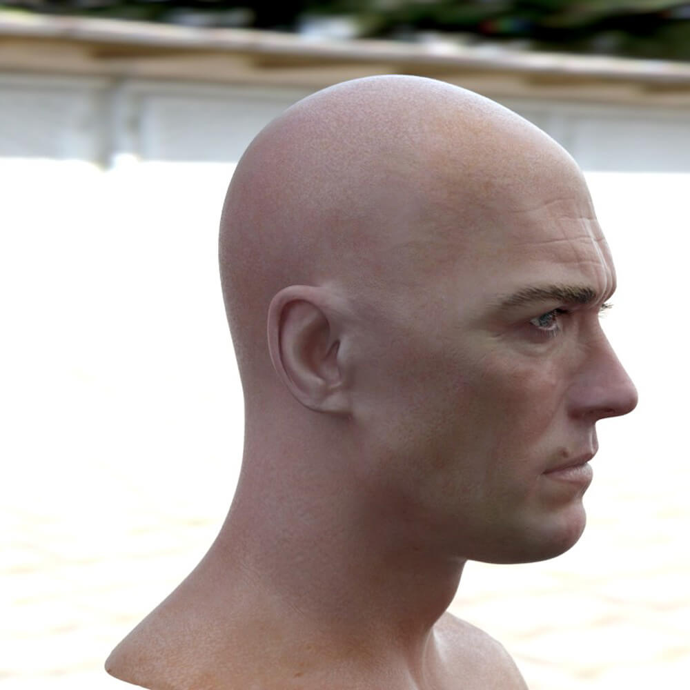 Clint Eastwood Head V1 - 3D Model by vefilanna