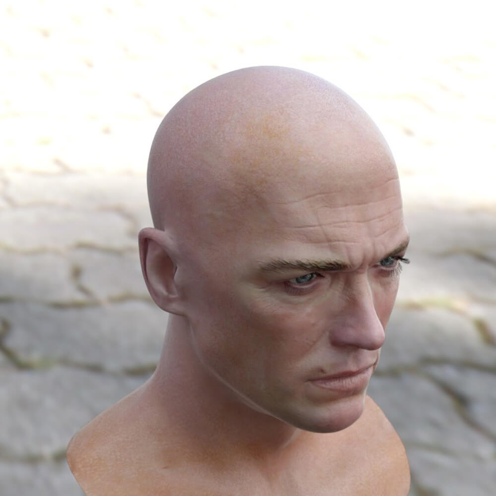 Clint Eastwood Head V1 - 3D Model by vefilanna