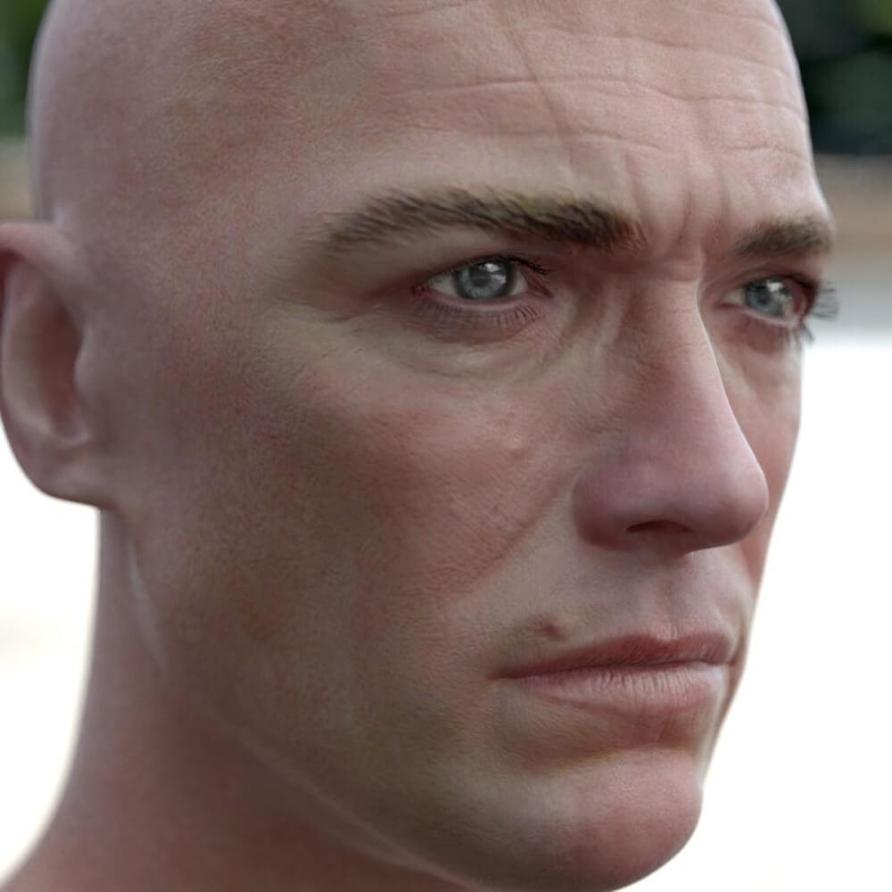 Clint Eastwood Head V1 - 3D Model by vefilanna