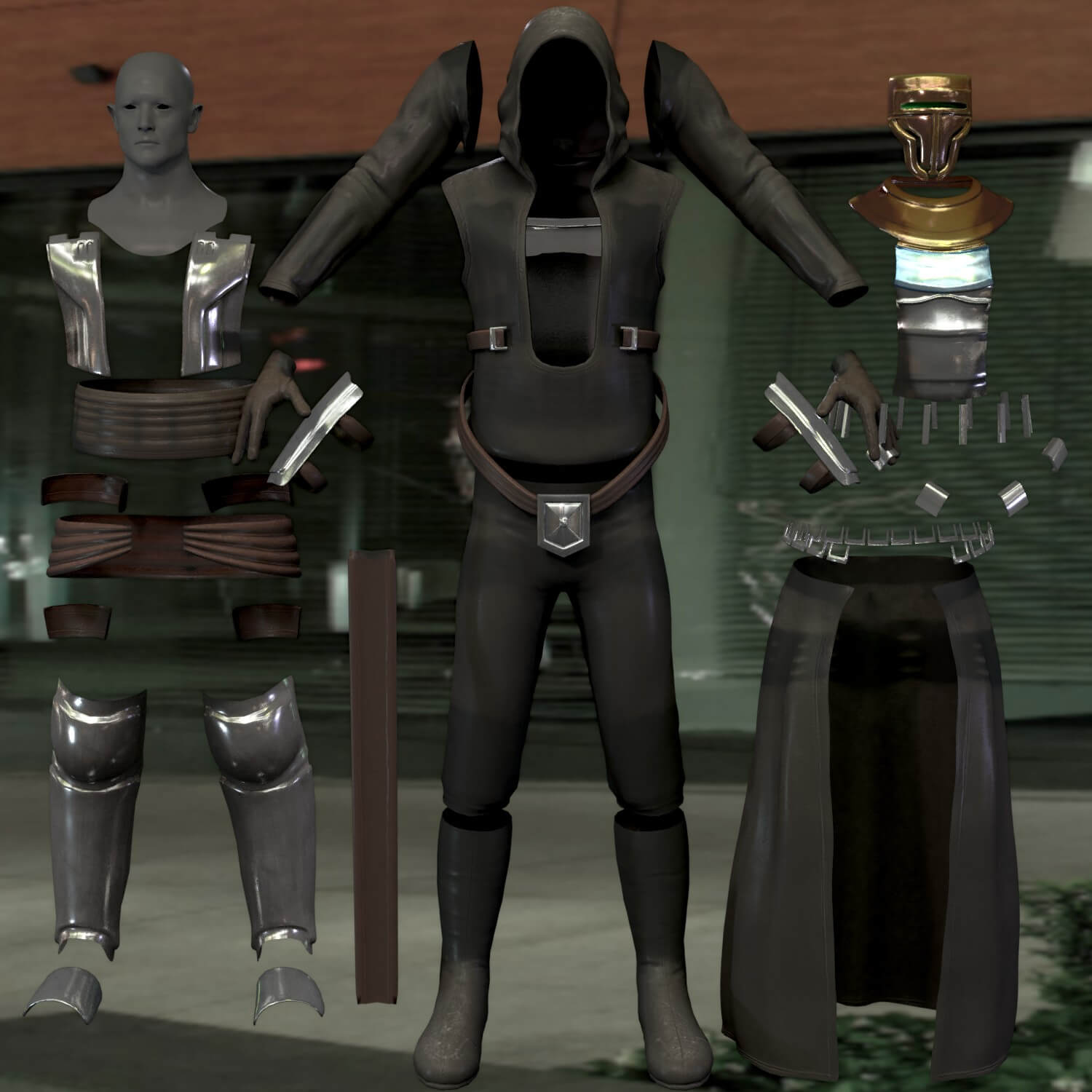 Darth Revan - 3D Model by vefilanna