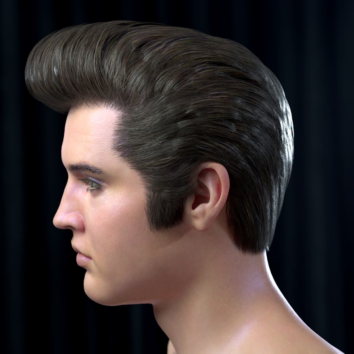 Elvis Presley Head - 3D Model by vefilanna
