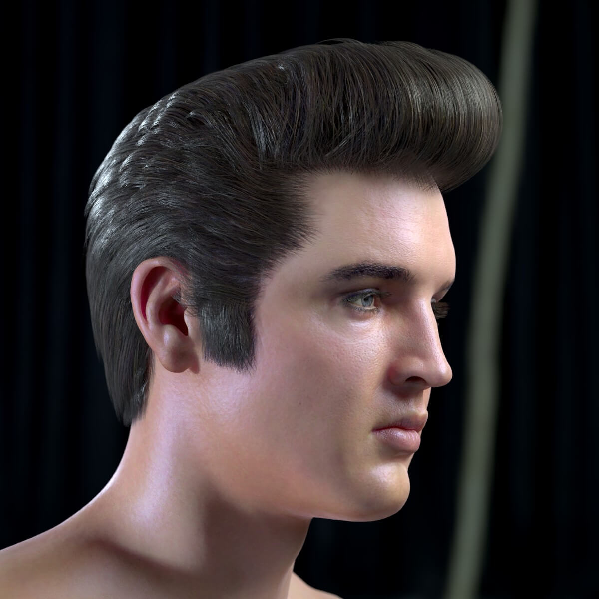 Elvis Presley Head - 3D Model by vefilanna