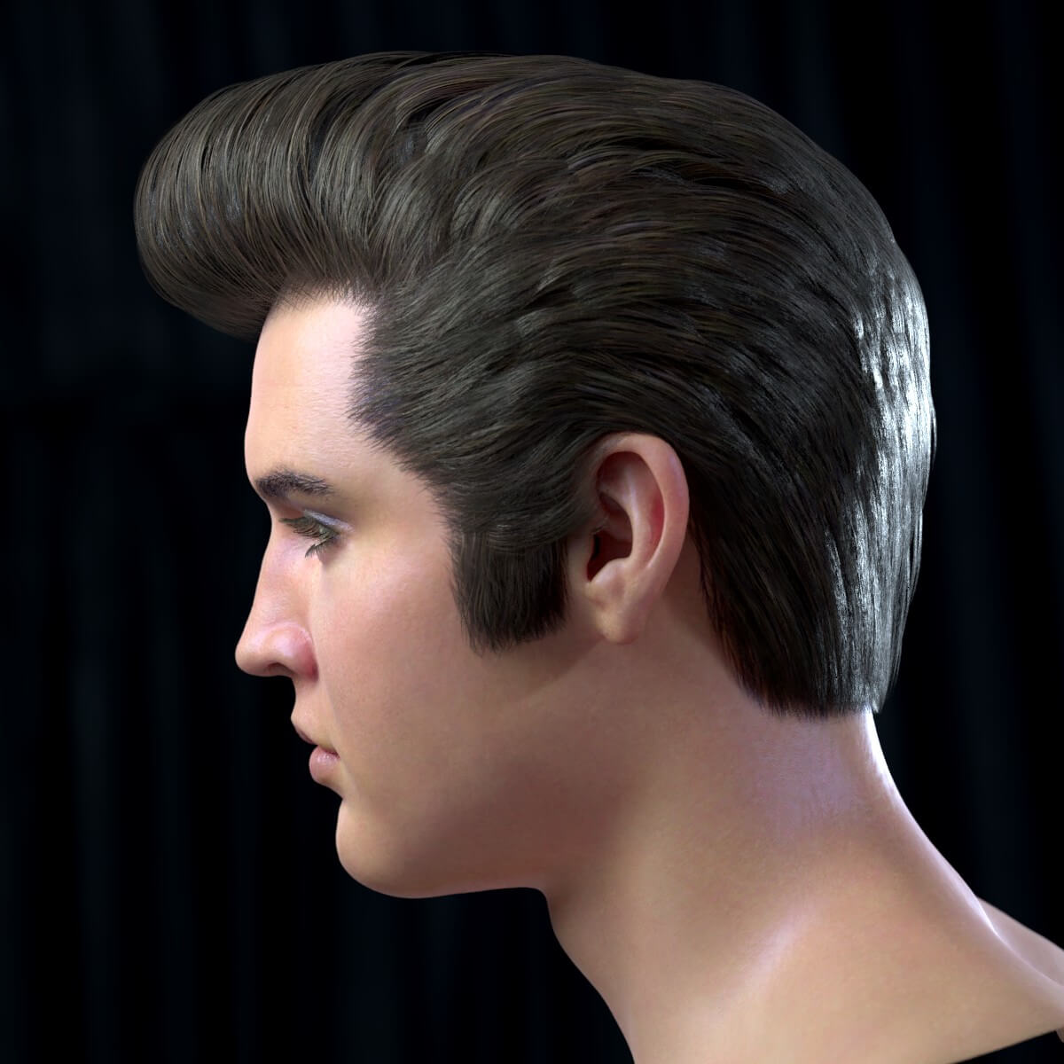 Elvis Presley Head - 3D Model by vefilanna
