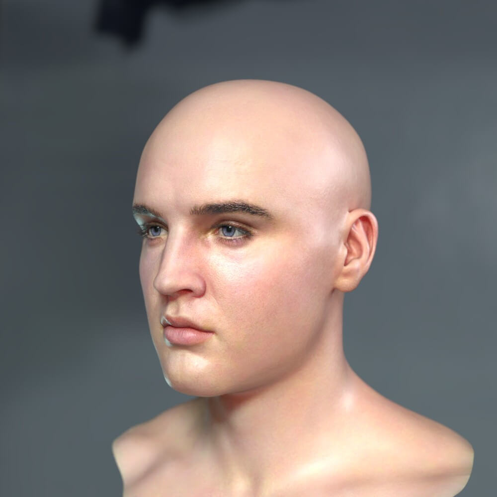 3D Model Elvis Presley Head by vefilanna