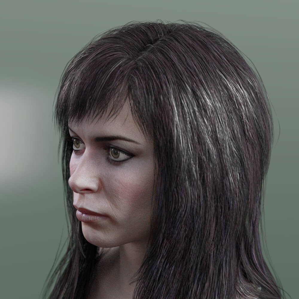 3D Model Eve Myles by vefilanna