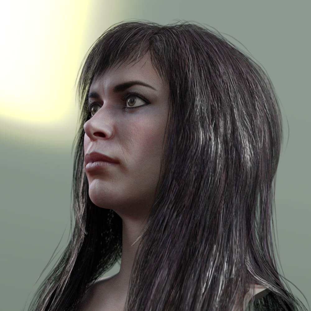 3D Model Eve Myles by vefilanna