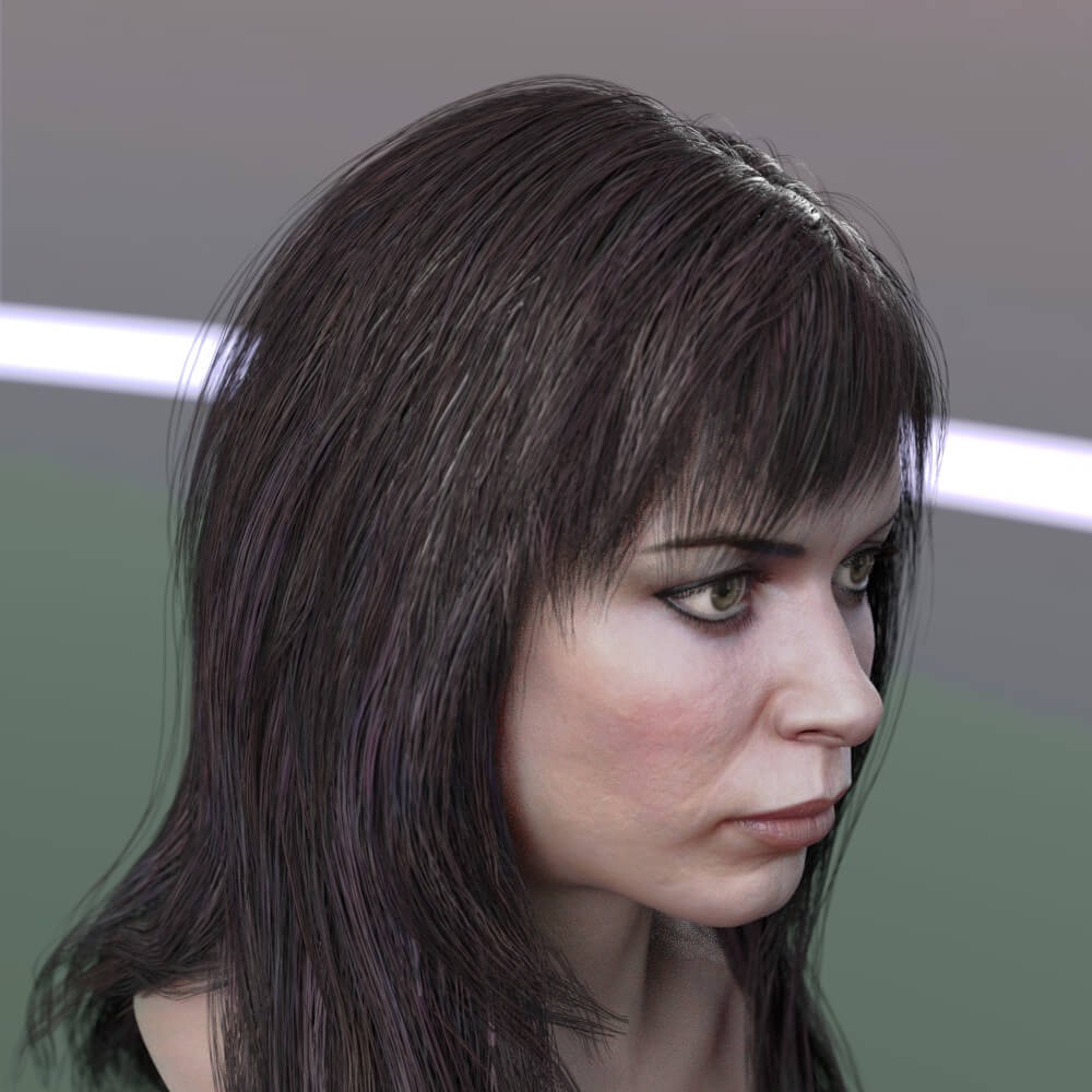 3D Model Eve Myles by vefilanna