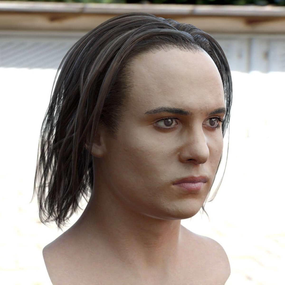 3D Model Frank Dillane Nick Clark by vefilanna