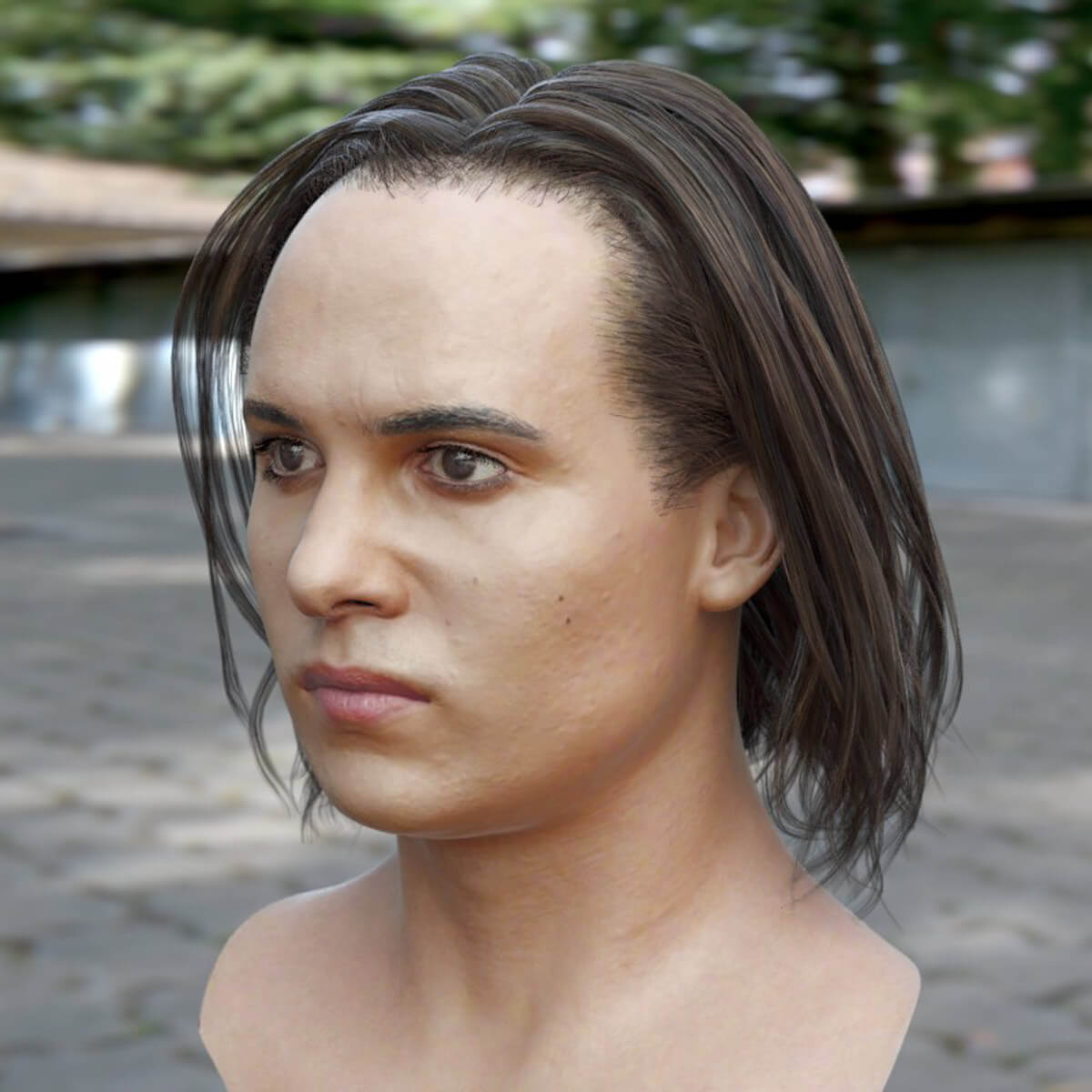 3D Model Frank Dillane Nick Clark by vefilanna