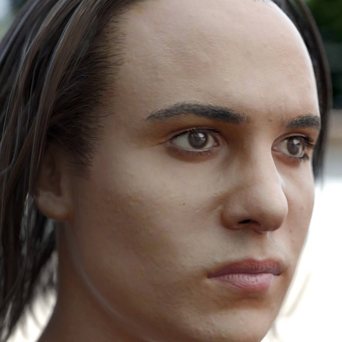 Frank Dillane Nick Clark Head - 3D Model by vefilanna
