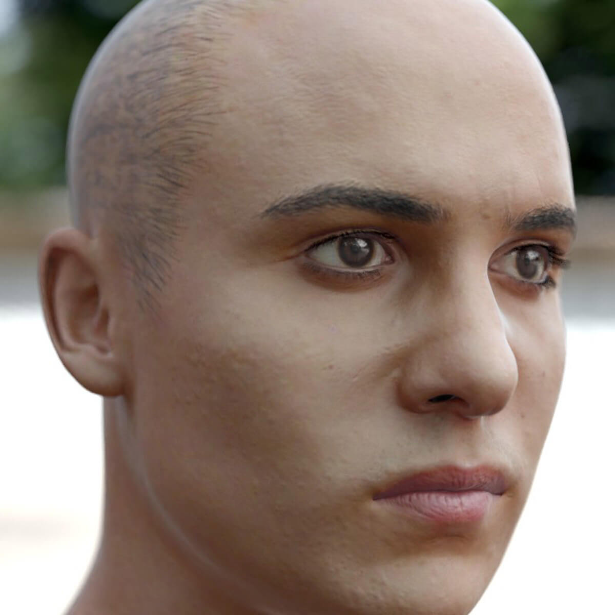 Frank Dillane Nick Clark Head - 3D Model by vefilanna