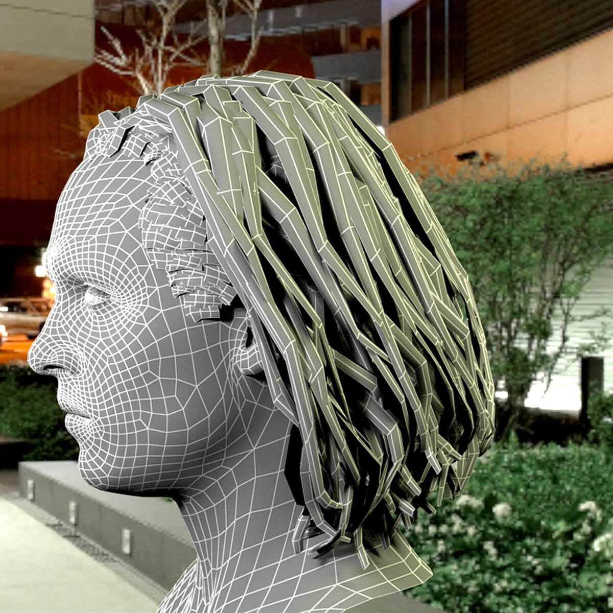 3D Model Frank Dillane Nick Clark by vefilanna