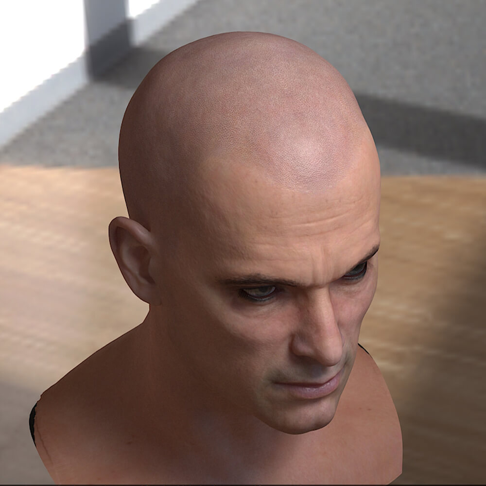 Human Head v1 - 3D Model by vefilanna