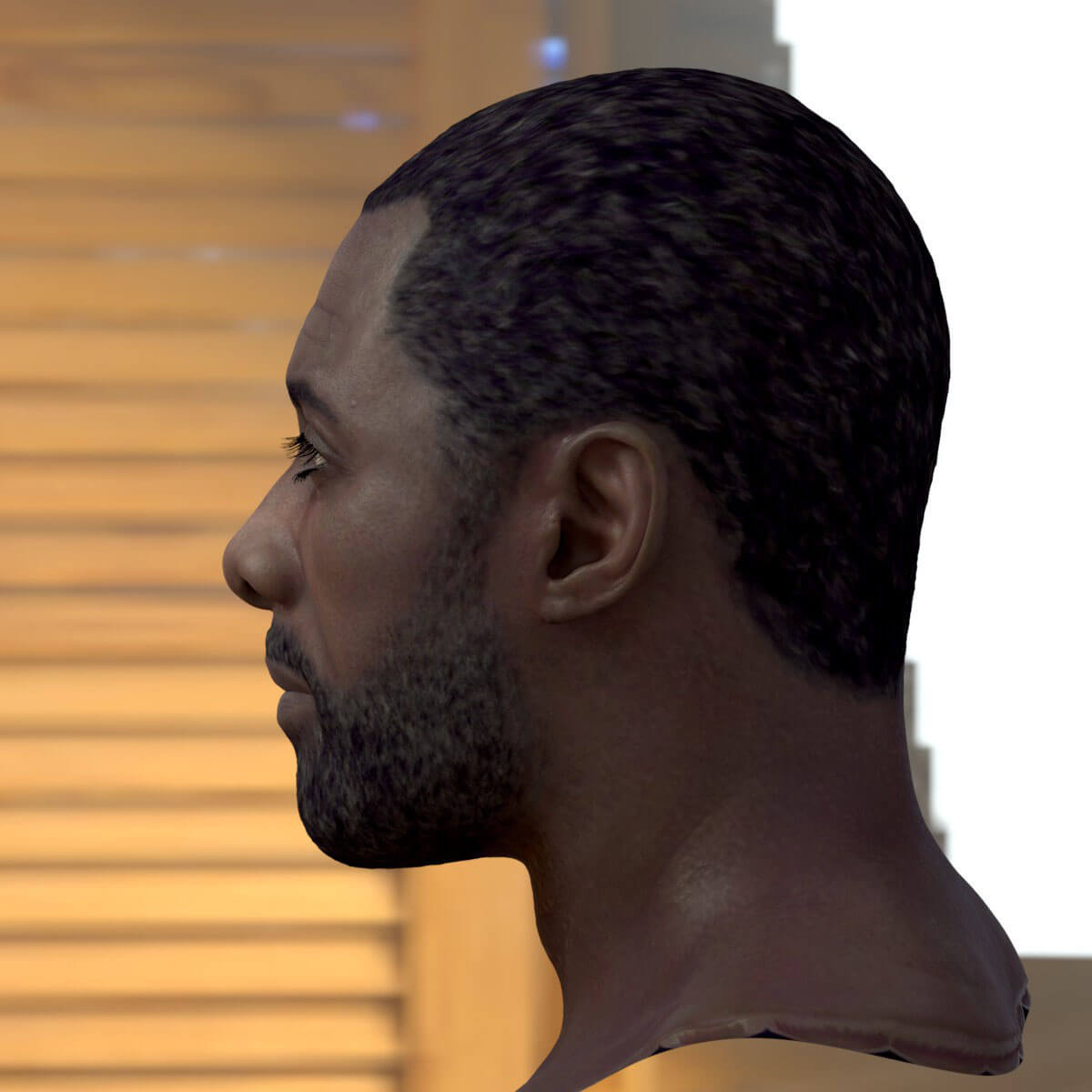 3D Model Idris Elba Head V1 by vefilanna