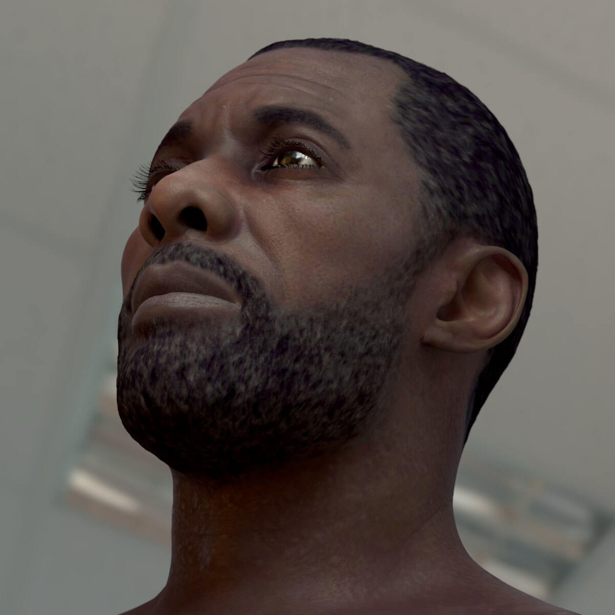 3D Model Idris Elba Head V1 by vefilanna