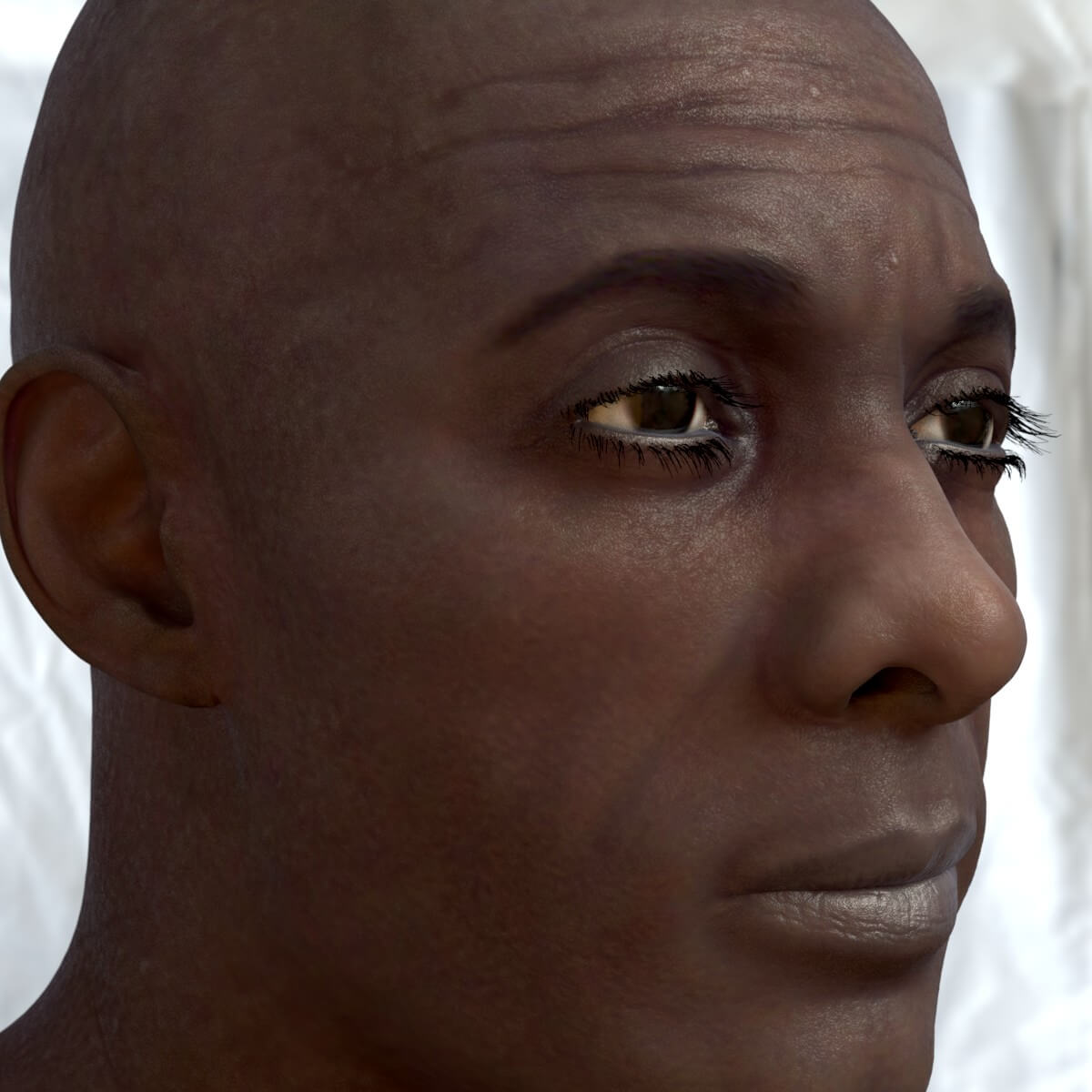 Idris Elba Head V2 - 3D Model by vefilanna