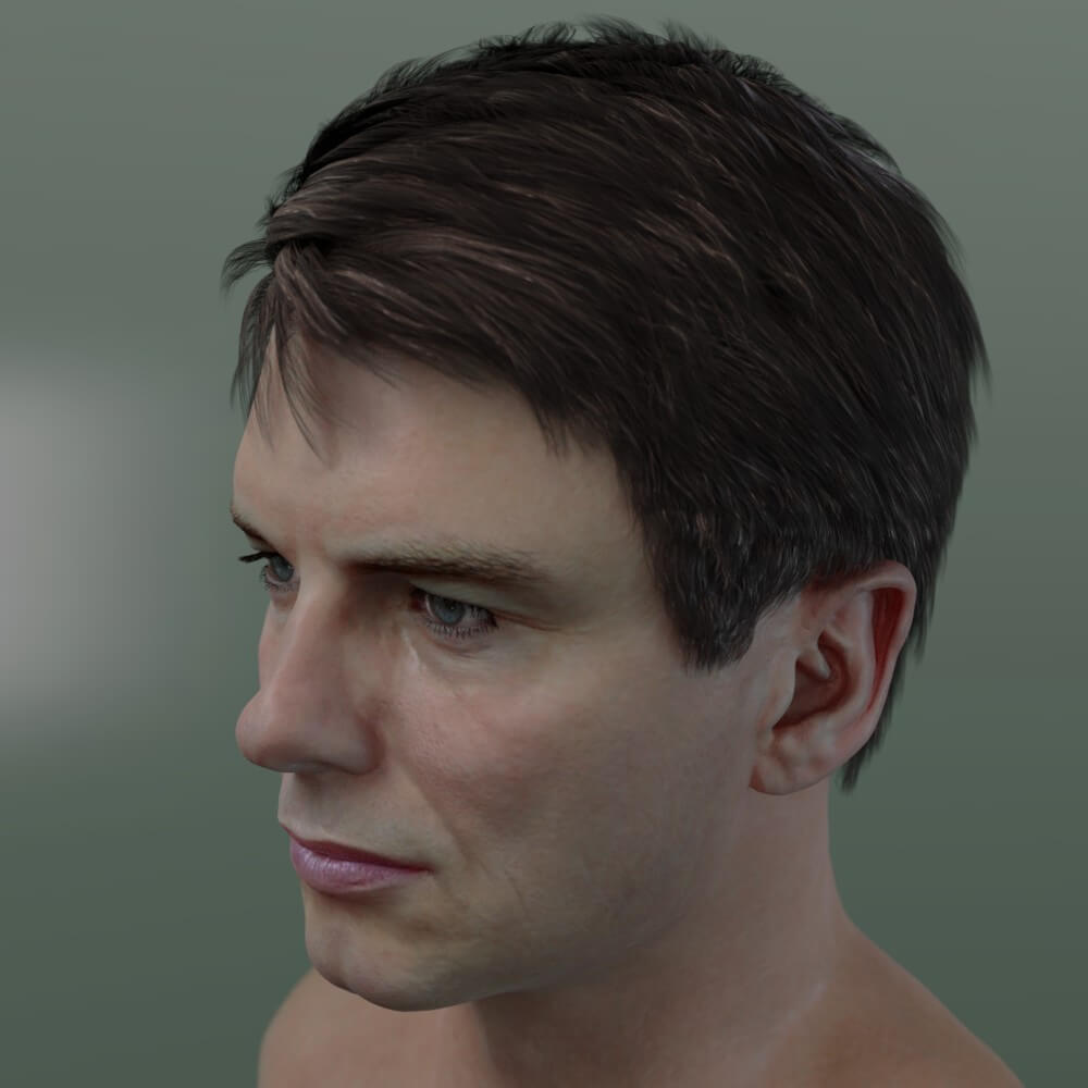 3D Model John Barrowman by vefilanna