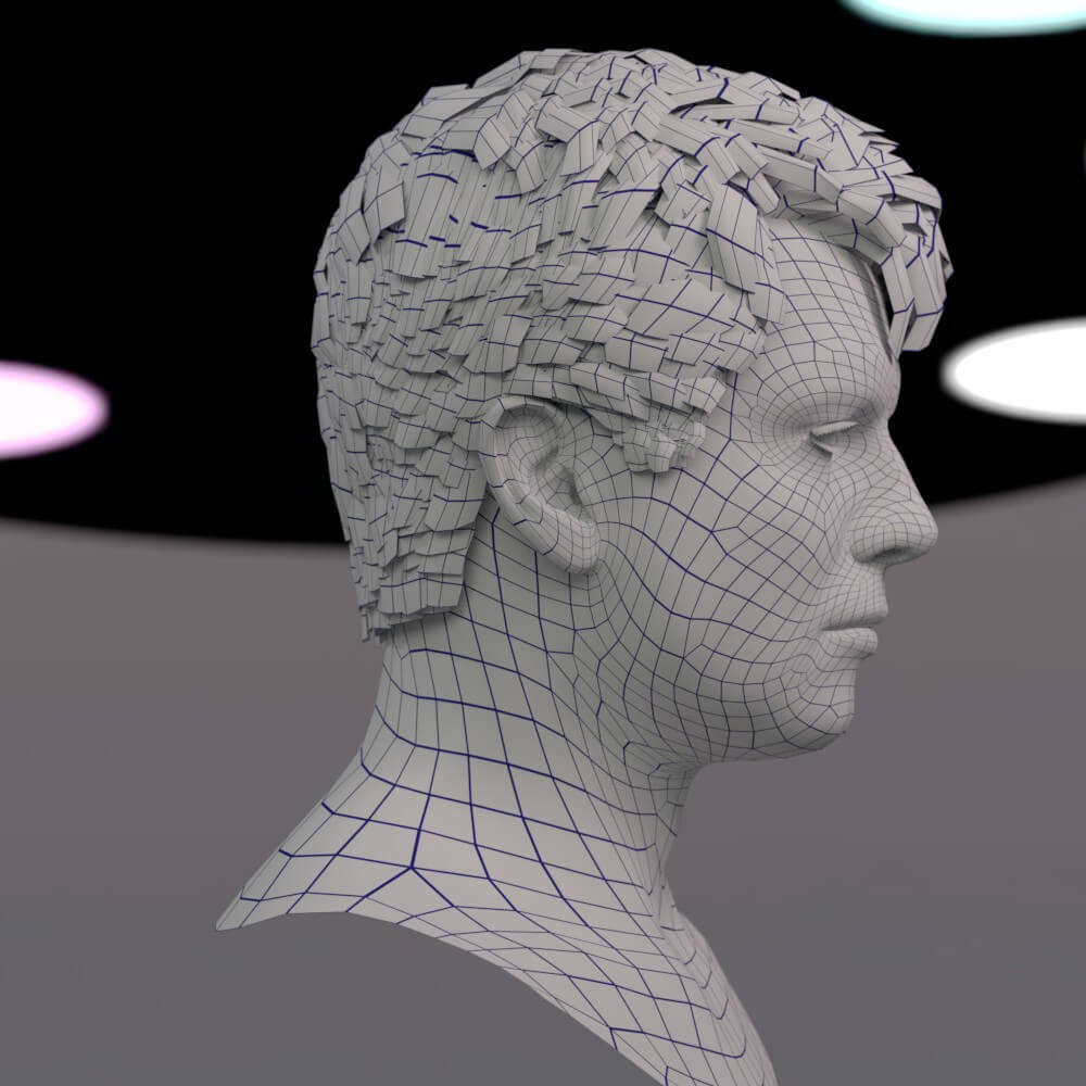 John Barrowman Head - 3D Model by vefilanna