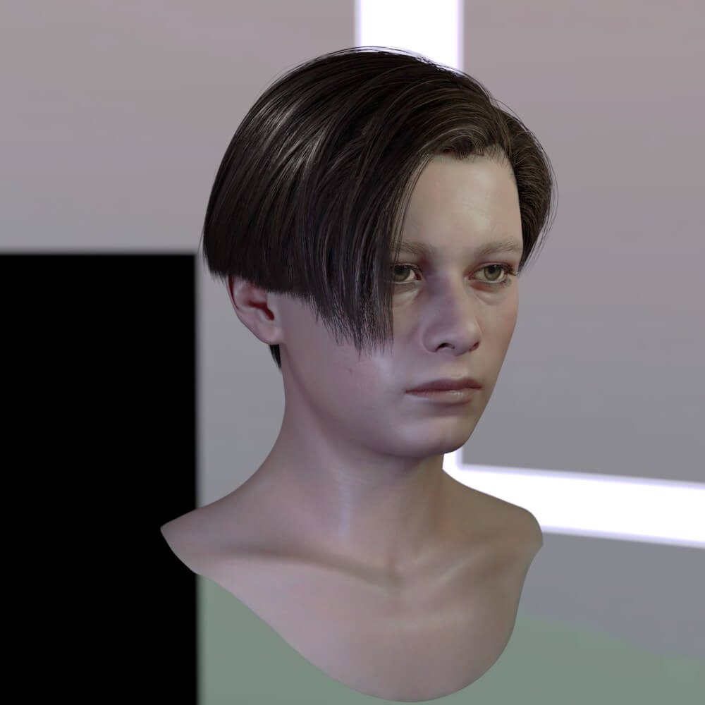 John Connor Head - 3D Model by vefilanna