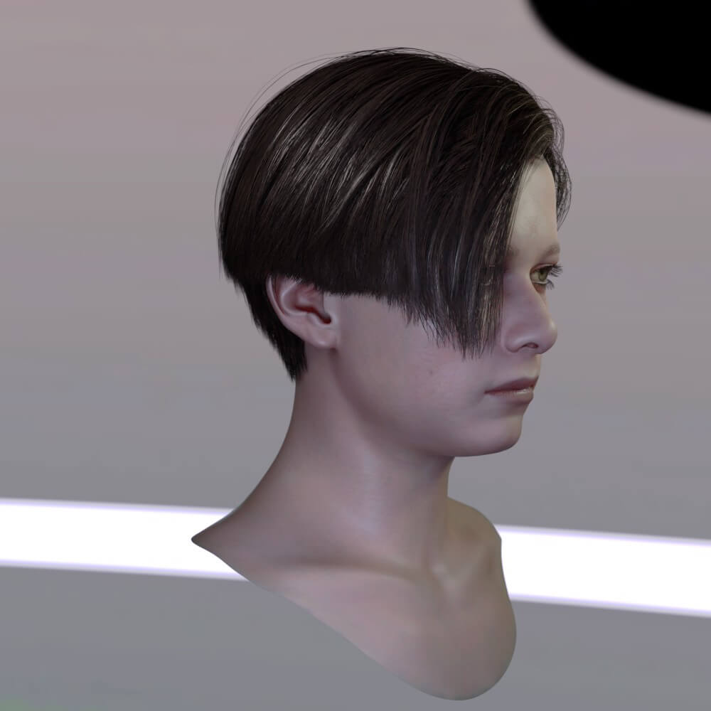 3D Model John Connor by vefilanna