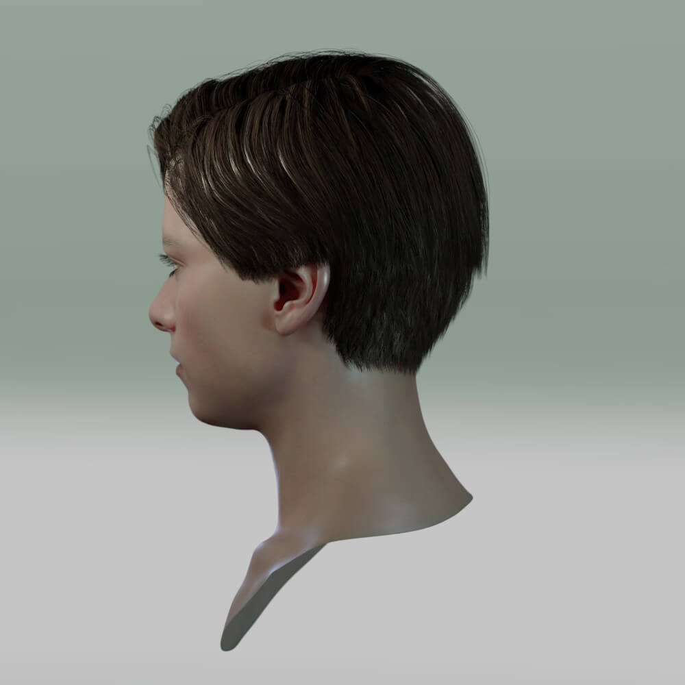 John Connor Head - 3D Model by vefilanna