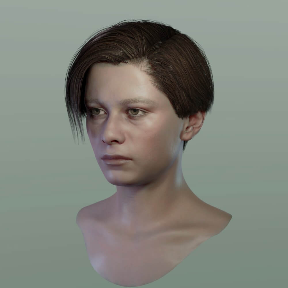John Connor Head - 3D Model by vefilanna