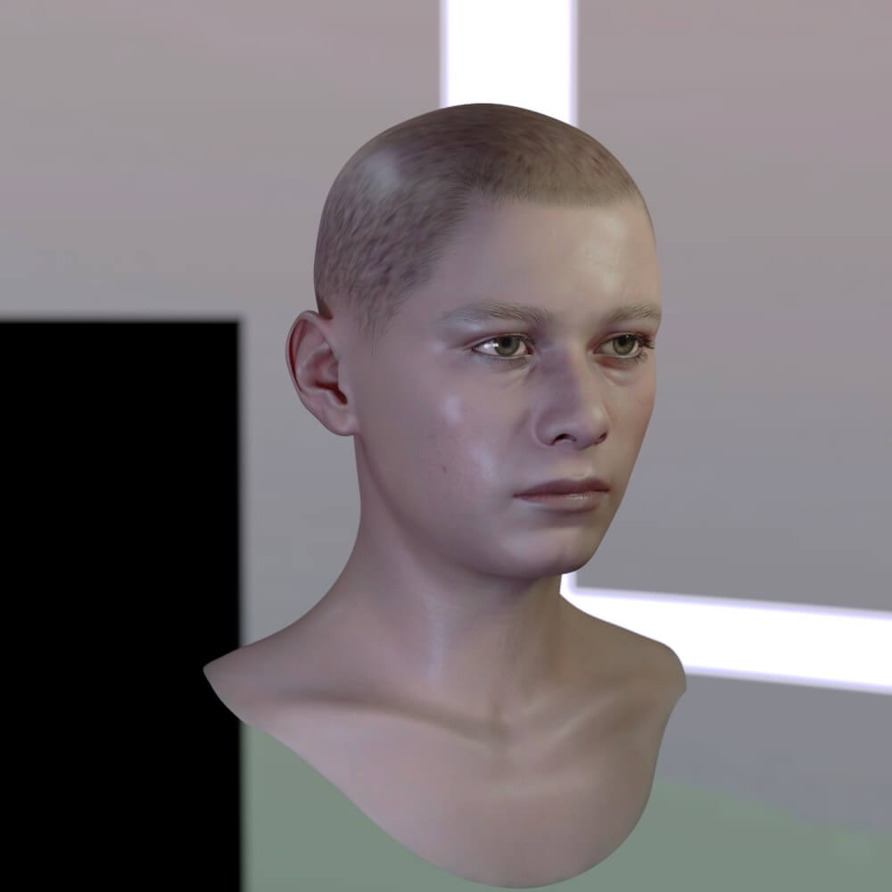 John Connor Head - 3D Model by vefilanna