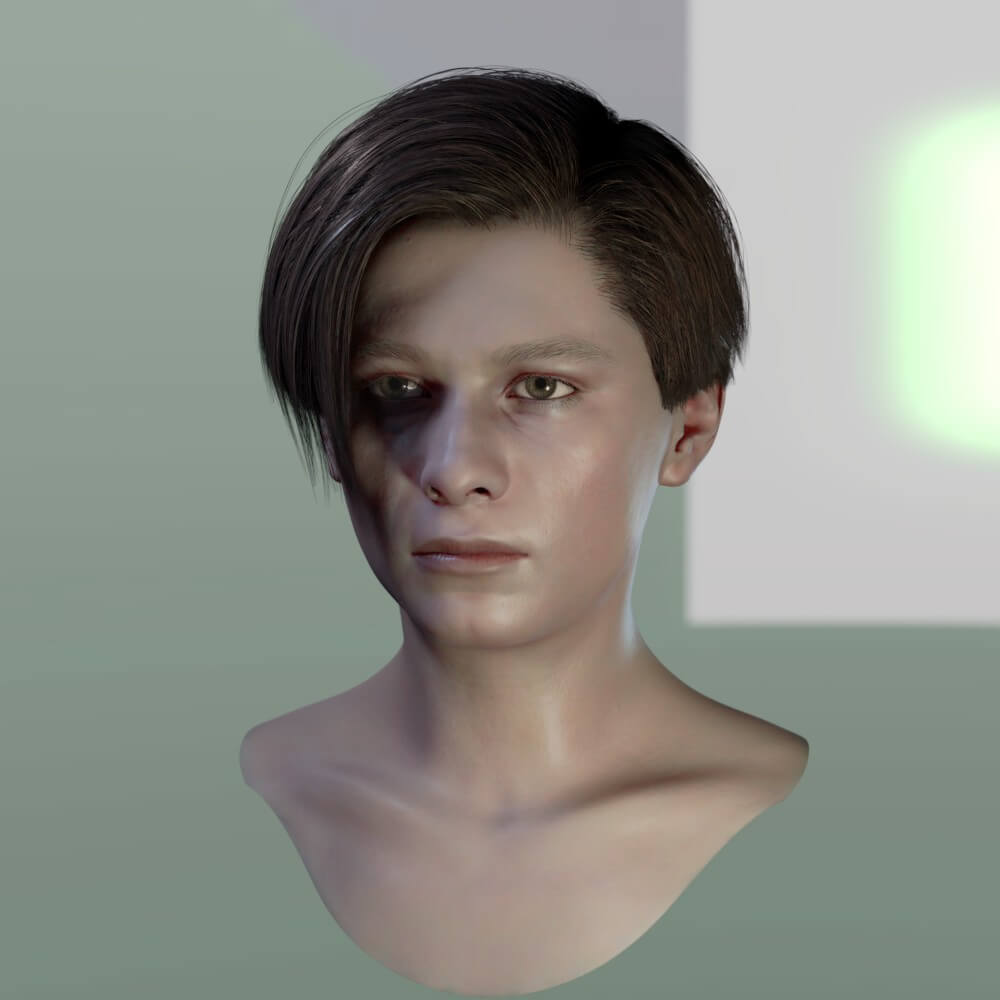 John Connor Head - 3D Model by vefilanna