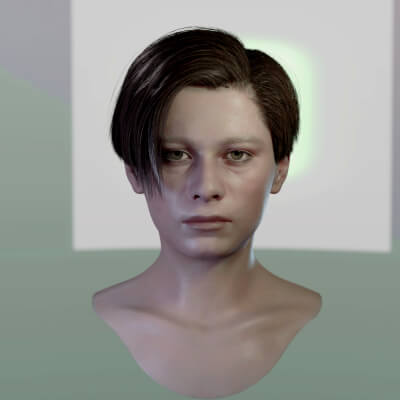 John Connor Head - 3D Model by vefilanna
