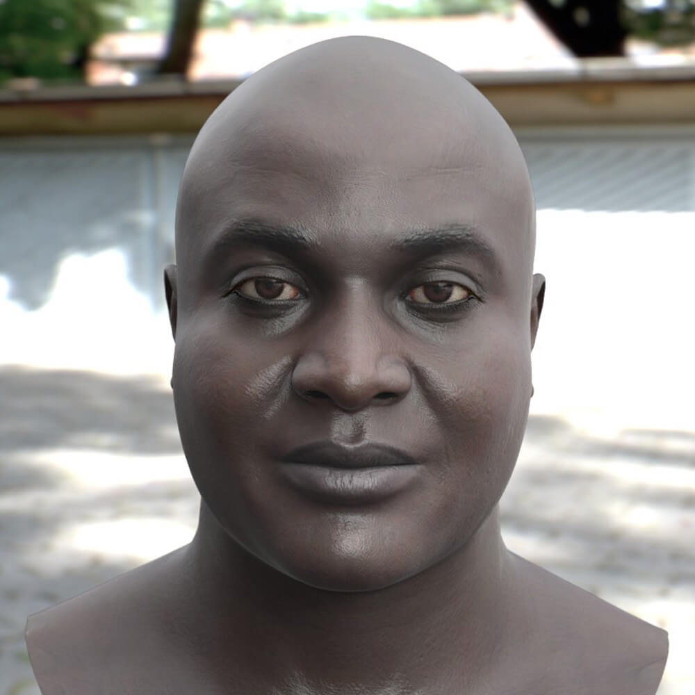 3D Model Joseph Head Male by vefilanna