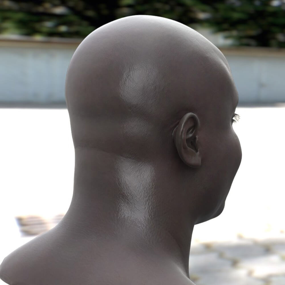 3D Model Joseph Head Male by vefilanna