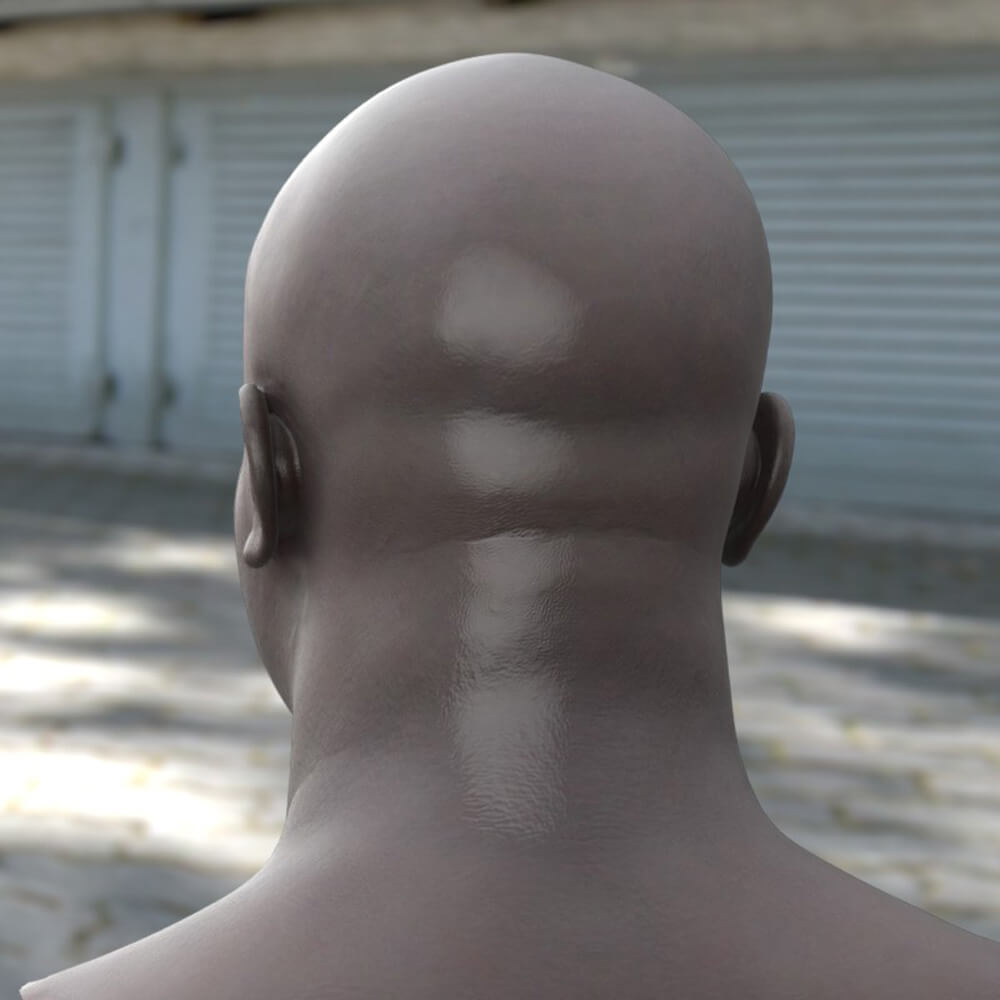 3D Model Joseph Head Male by vefilanna