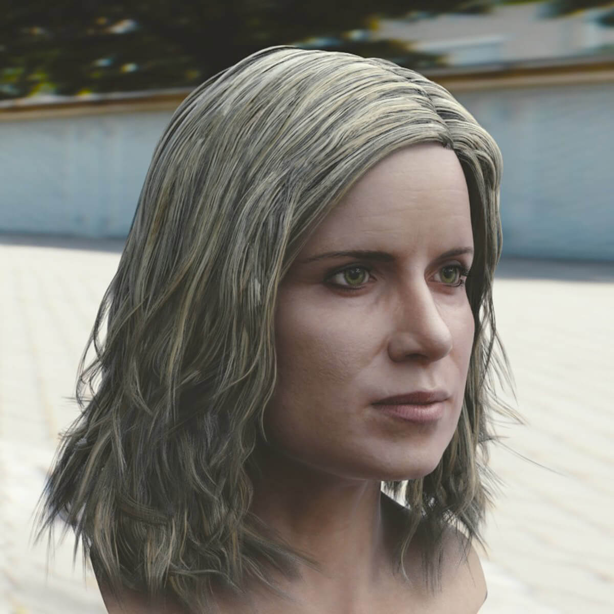 Kim Dickens Madison Clark Head - 3D Model by vefilanna