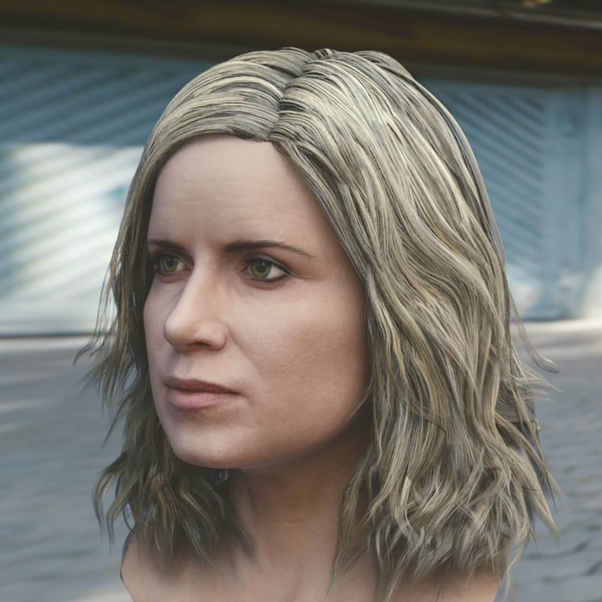 Kim Dickens Madison Clark Head - 3D Model by vefilanna